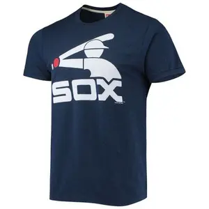 HOMAGE Chicago White Sox Hand-drawn Logo Tri-blend T-shirt