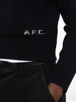 A.p.c. Anna" Wool Sweater - Blue