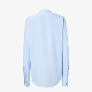 Fendi Embroidered Cotton Poplin Shirt