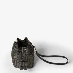 Fendi Ff Light Drawstring Pouch Small