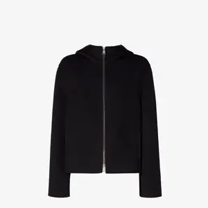 Fendi Wool Deconstructed Blouson Jacket