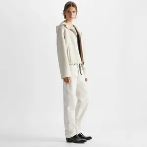 Fendi Wool Hooded Jacket - White
