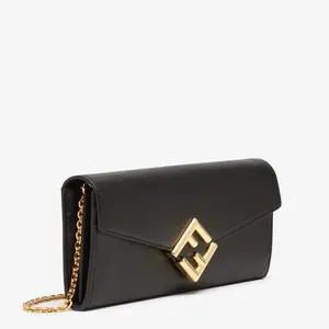 Fendi Ff Diamonds Continental With Chain