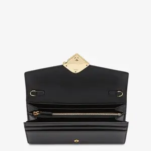 Fendi Ff Diamonds Continental With Chain