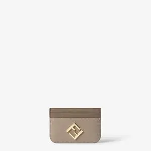Fendi Ff Diamonds Card Case - Grey
