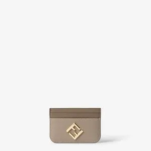Fendi Ff Diamonds Card Case - Grey
