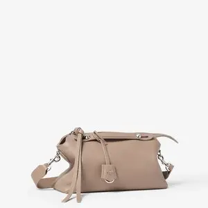 Fendi By The Way Soft Medium Boston Bag - Beige