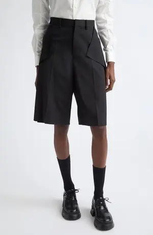 Undercover Ruffle Tailored Shorts