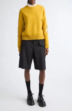 Undercover Ruffle Tailored Shorts