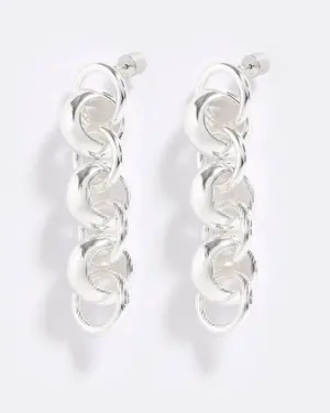 EMMA PILLS Lucien Earrings - Silver