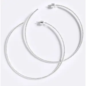 EMMA PILLS Extra Af Her Hoops - Silver
