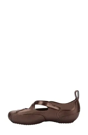 Melissa Aira Water Resistant Mary Jane Sneaker - Bronze/green