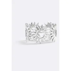 EMMA PILLS Desert Heat Ring - Silver