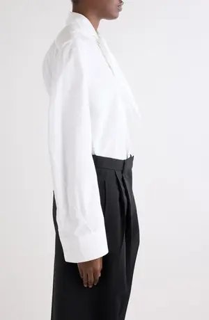 Givenchy Small Bow Button-up Shirt