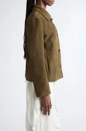 Proenza Schouler Lambskin Suede Jacket