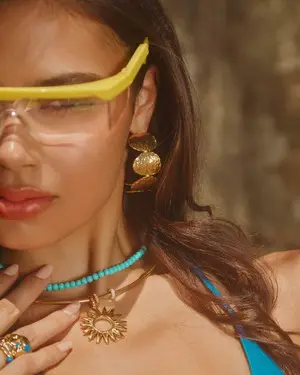 EMMA PILLS Sunset Hour Hoops - Silver