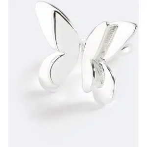 EMMA PILLS Butterfly Effect Statement Ring - Silver