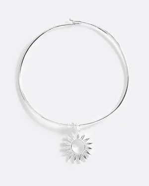 EMMA PILLS Desert Heat Choker - Silver