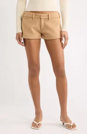 Solid & Striped The Gabriella Wool Blend Shorts