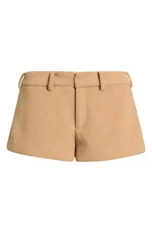Solid & Striped The Gabriella Wool Blend Shorts
