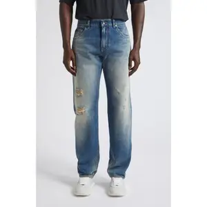 Dolce & Gabbana Slim Fit Rigid Denim Jeans