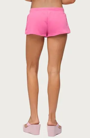 EDIKTED Celiah French Terry Shorts