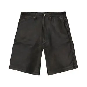 BRAIN DEAD X Coach Leather Shorts
