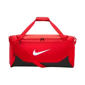 Nike 60l Medium Brasilia Duffel Bag 'university /black/white - Red