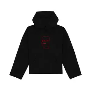 BRAIN DEAD X Coach Graphic Hoodie - Black