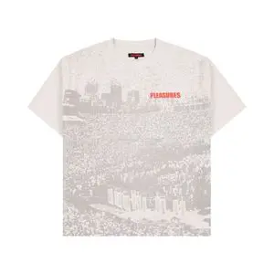 PLEASURES Cup Heavyweight Shirt - Grey