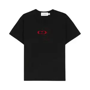 BRAIN DEAD X Coach Logo 90s Fit T-shirt - Black