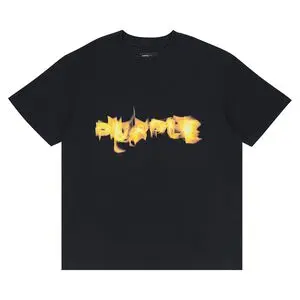 PURPLE BRAND Textured Jersey Short-sleeve Tee - Black