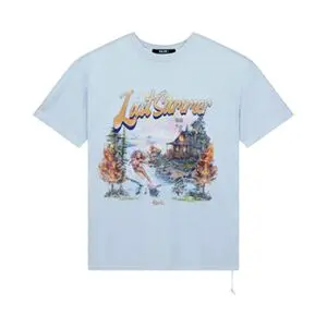 Ksubi Last Summer Biggie Short-sleeve Tee 'mist - Blue