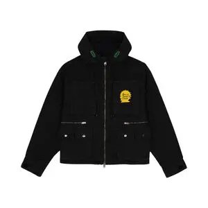 BRAIN DEAD X Coach Nomad Jacket Signature - Black