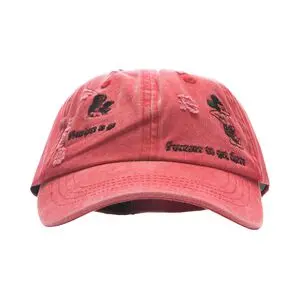 JUNGLES Washed' Cap - Red