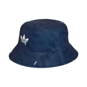 Adidas Germany 26 Bucket Hat 'collegiate Navy/flash Aqua/white