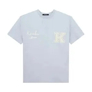 Ksubi Salud Biggie Short-sleeve Tee Mist - Blue