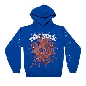 SP5DER Og Web V2 Knicks Home Hoodie - Blue