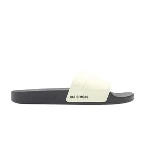 Adidas Raf Simons X Adilette Slides 'bunny Cream - White