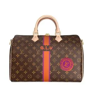LOUIS VUITTON Speedy Bandoulière 35 Mon Monogram Monogram Canvas - Brown