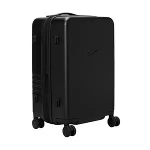 Nike Embossed Swoosh Carry-on Luggage - Black