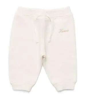 Harrods Cotton Sweatpants - Ivory