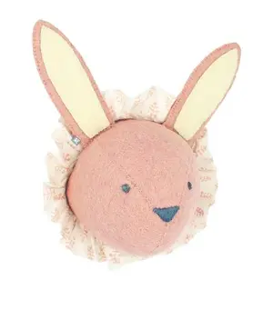 FIONA WALKER Mini Organic Wool Baby Rabbit Decoration