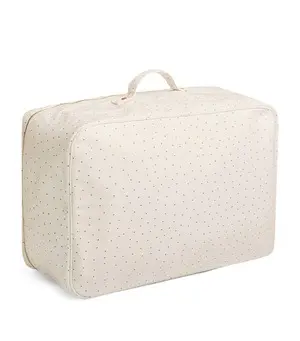Bonpoint Coated Cotton Suitcase With Cherry Logo