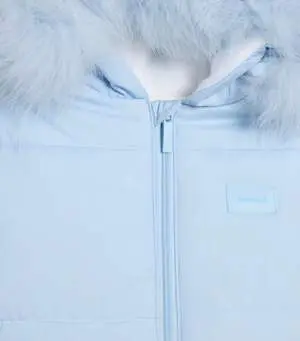 BIMBALO Fox Fur-trim Snowsuit