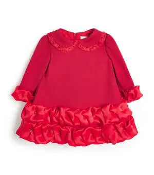 BIMBALO Ruffle Roso Dress - Red