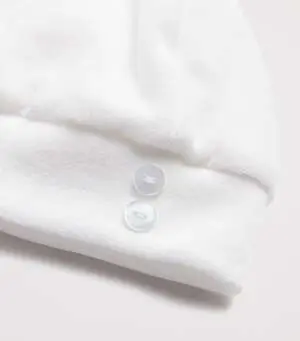 BIMBALO Cotton-blend Hat With Pearlescent Buttons
