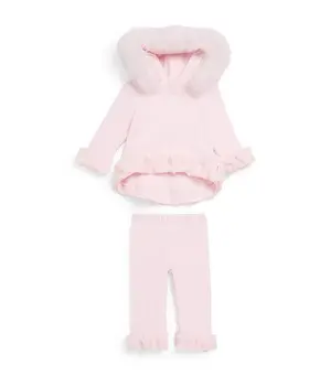 BIMBALO Hooded Top And Leggings Set