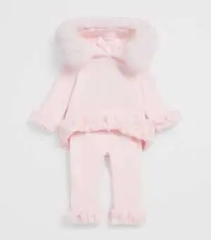 BIMBALO Hooded Top And Leggings Set