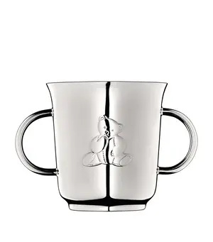 Christofle Plated Charlie Bear Baby Cup - Silver